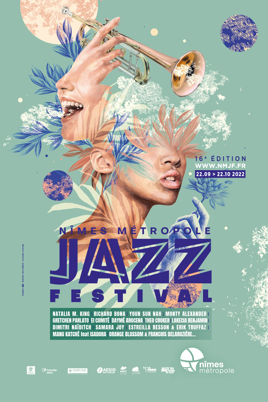 NIMES METROPOLE JAZZ FESTIVAL - 18/10/22 - Mairie de Poulx : Mairie de ...